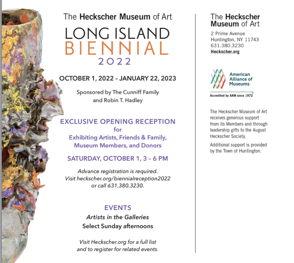 Long Island Biennial 2022 | Department of Art