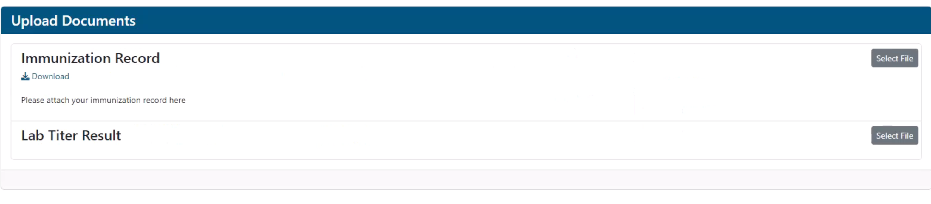 | Student Health Services